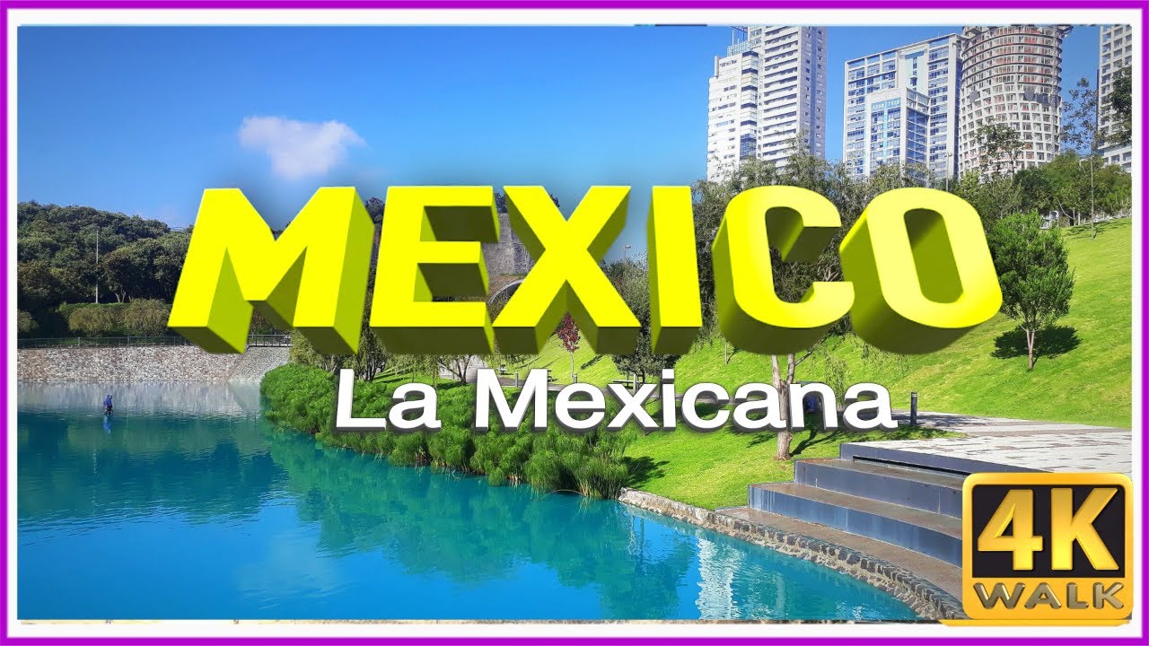 【4K】WALK Santa Fe MEXICO City 4k CDMX Travel vlog 4k VIDEO | CDMXTV