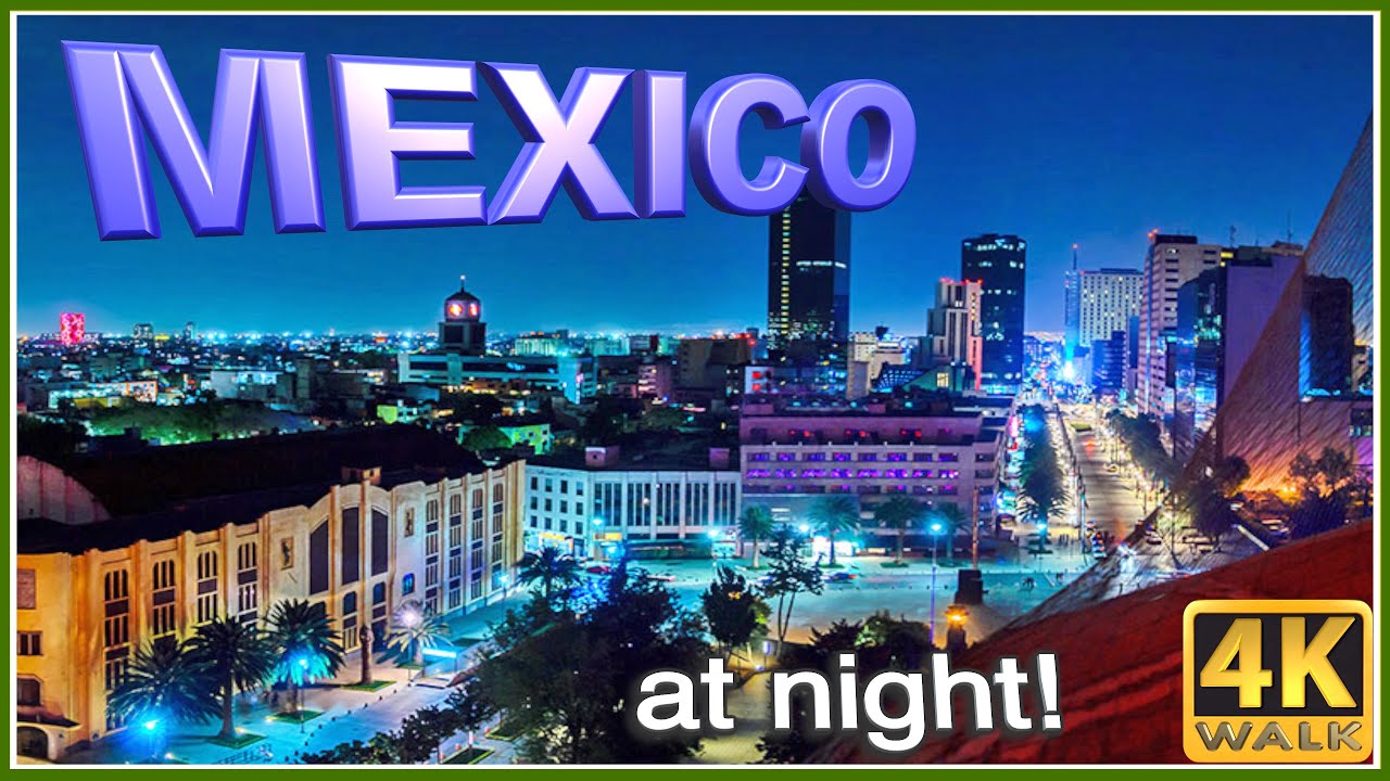 【4K】WALK MEXICO City travel VLOG CDMX slow tv 4k VIDEO | CDMXTV